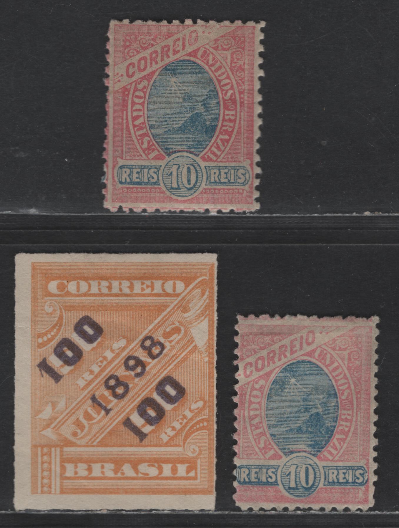 Lot 23 Brazil SC#113/129 1894-1898 Sugarloaf Mountain - Newspaper Stam – Brixton Chrome