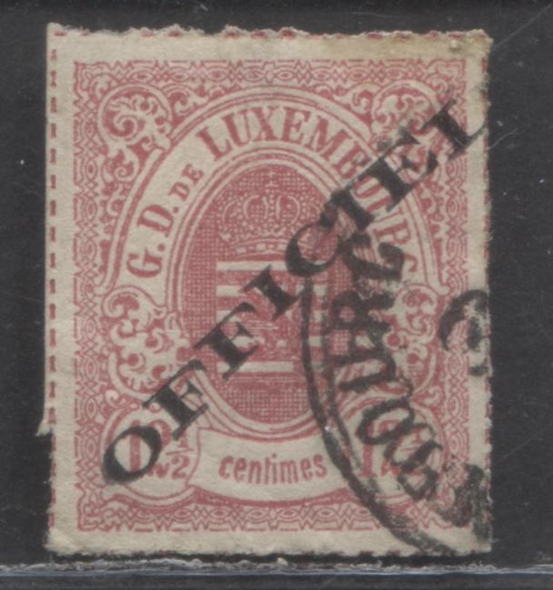 Lot 470 Luxembourg SC#O4 12.5c Rose 1875, A VG Used Example, Forged Ov – Brixton Chrome