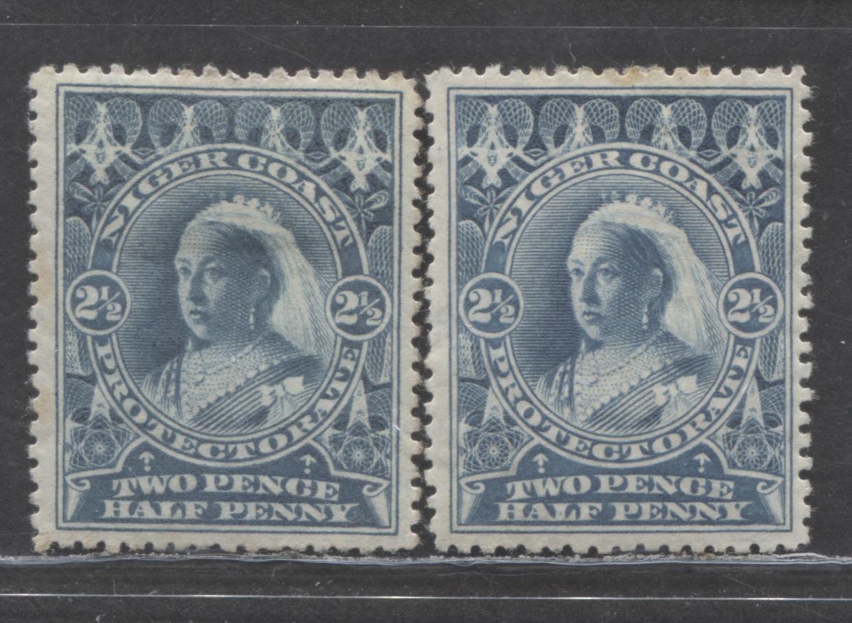 Lot 429 Niger Coast Protectorate SC#58 2.5d Dull Blue 1898-1900 Waterm – Brixton Chrome