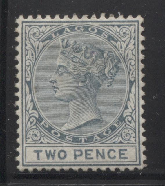 Printings of the 2d Slate Queen Victoria Keyplate Definitive Watermark ...