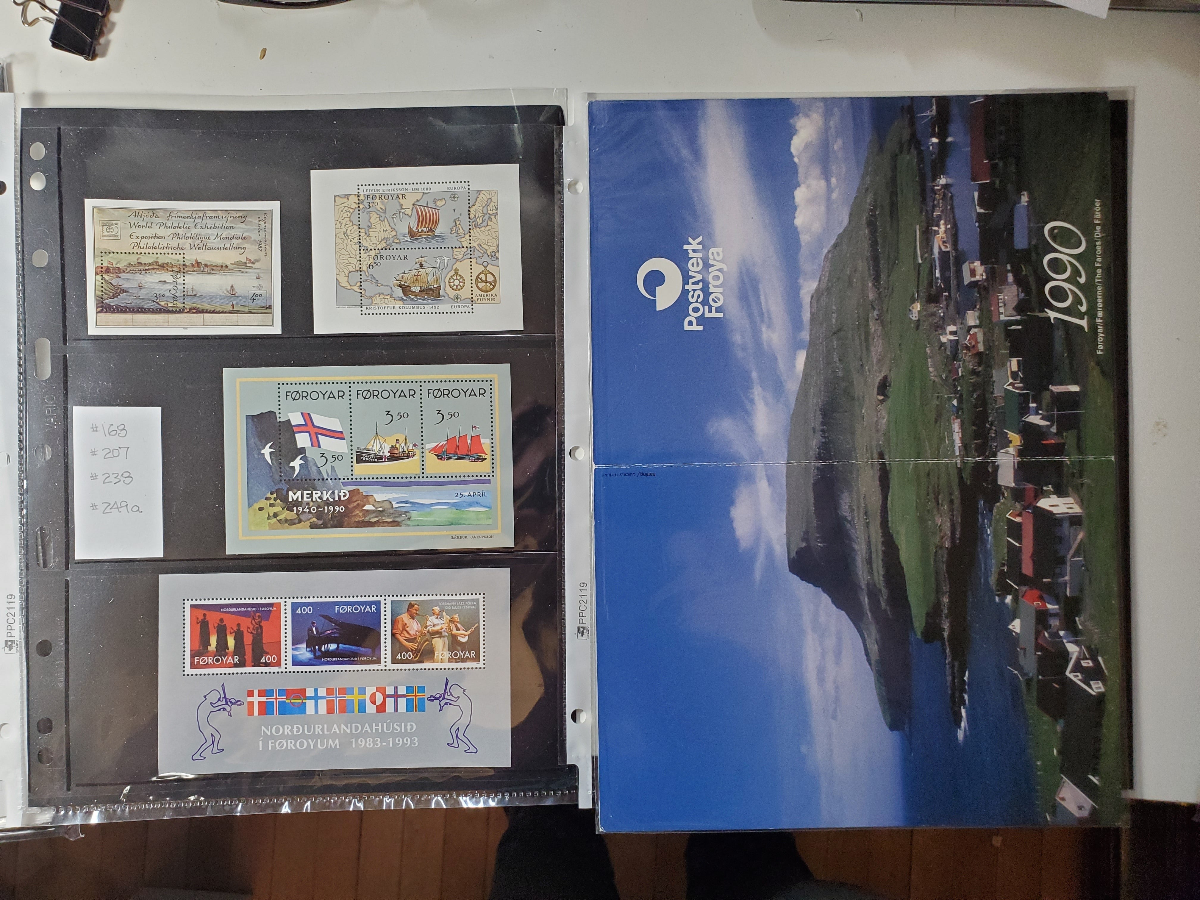 Faroe Islands - Collection of 72 MNH Sets Issued Between 1975 and 1998 ...