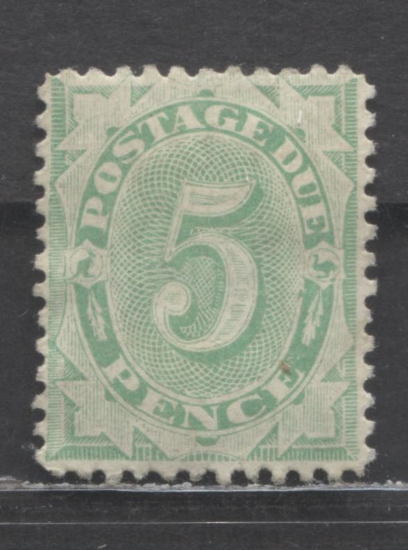 Lot 96 Australia SC#J14 5d Emerald 1902-1904 Postage Dues, Perf 12x11 ...