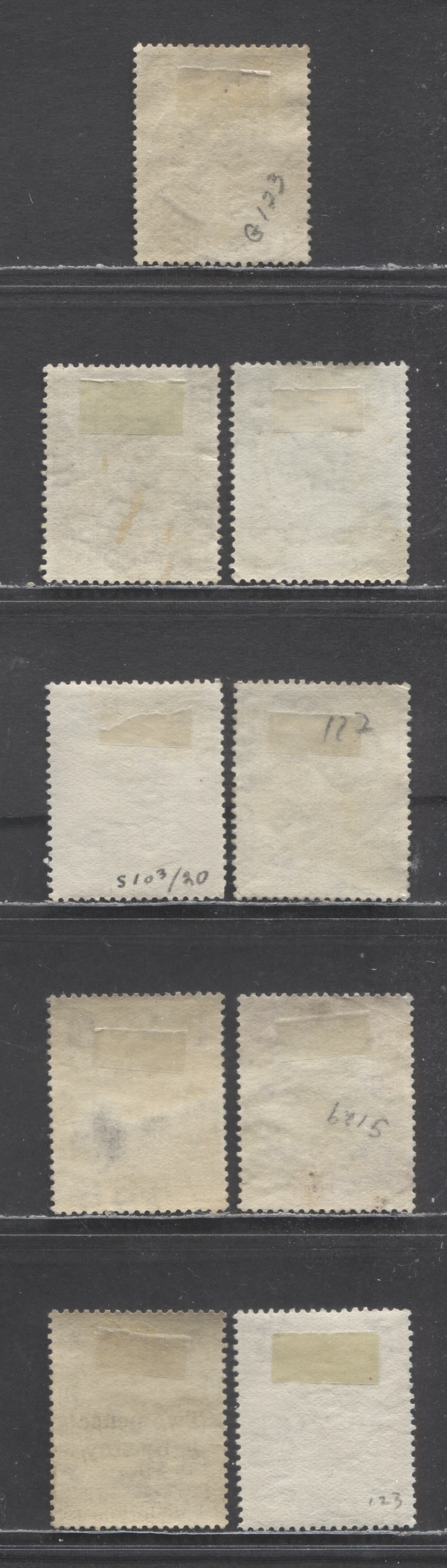 Lot 22 Malta SC#98/123 1922-1926 Malta Allegory Issue & Postage Overpr ...