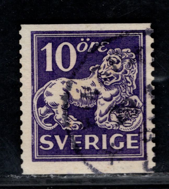 Lot 134 Sweden SC#134 [Facit 146Ea] 10o Ultramarine Violet 1920-1926 S ...