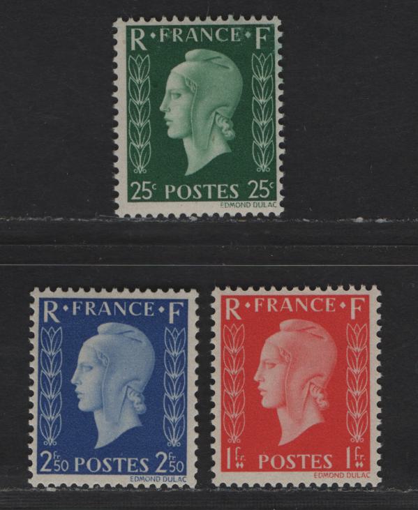 Lot 223 France SC#Unlisted 25c - 2.50fr Green - Deep Ultramarine Maria – Brixton Chrome