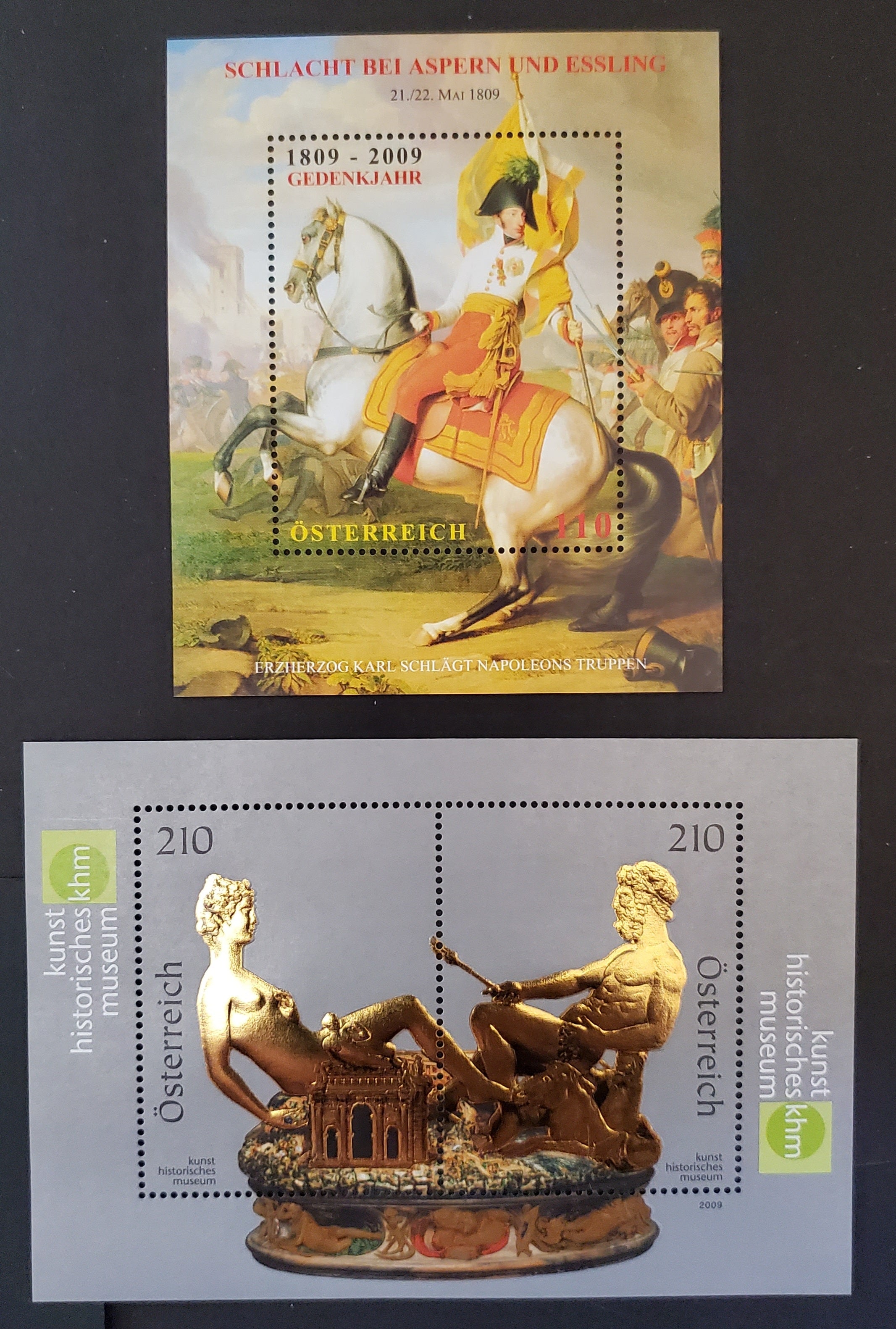 Lot 88 Austria SC#2210/2189 2009 Benverioto Cellini - Bicentennial Of ...