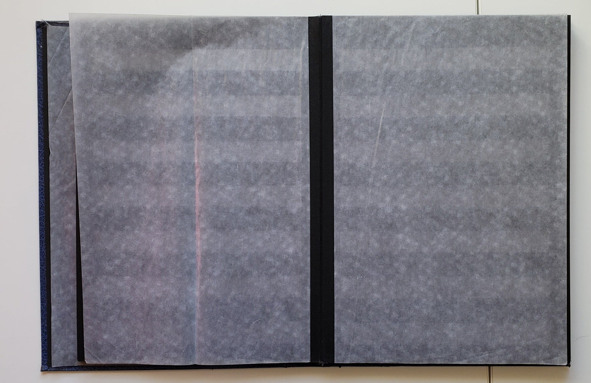 Lot 282 Brief-Marken 12 Page Stockbook, Black Background, Double Sided ...