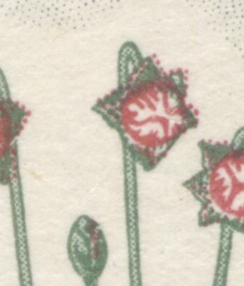 Lot 298 Canada #427var 5c Multicolored Newfoundland 1964 Floral Emblem ...