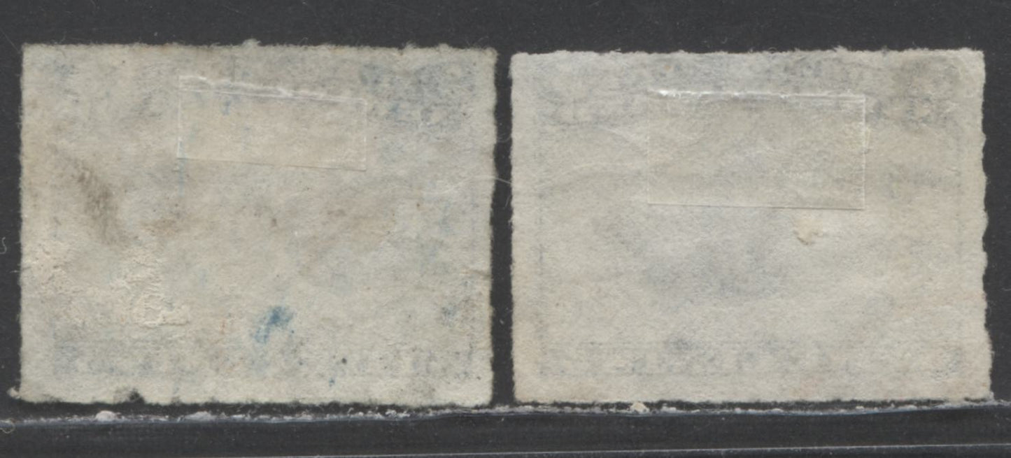 Lot 38 Newfoundland #40 5c Blue Harp Seal, 1876-1879 3rd Cents Issue ...