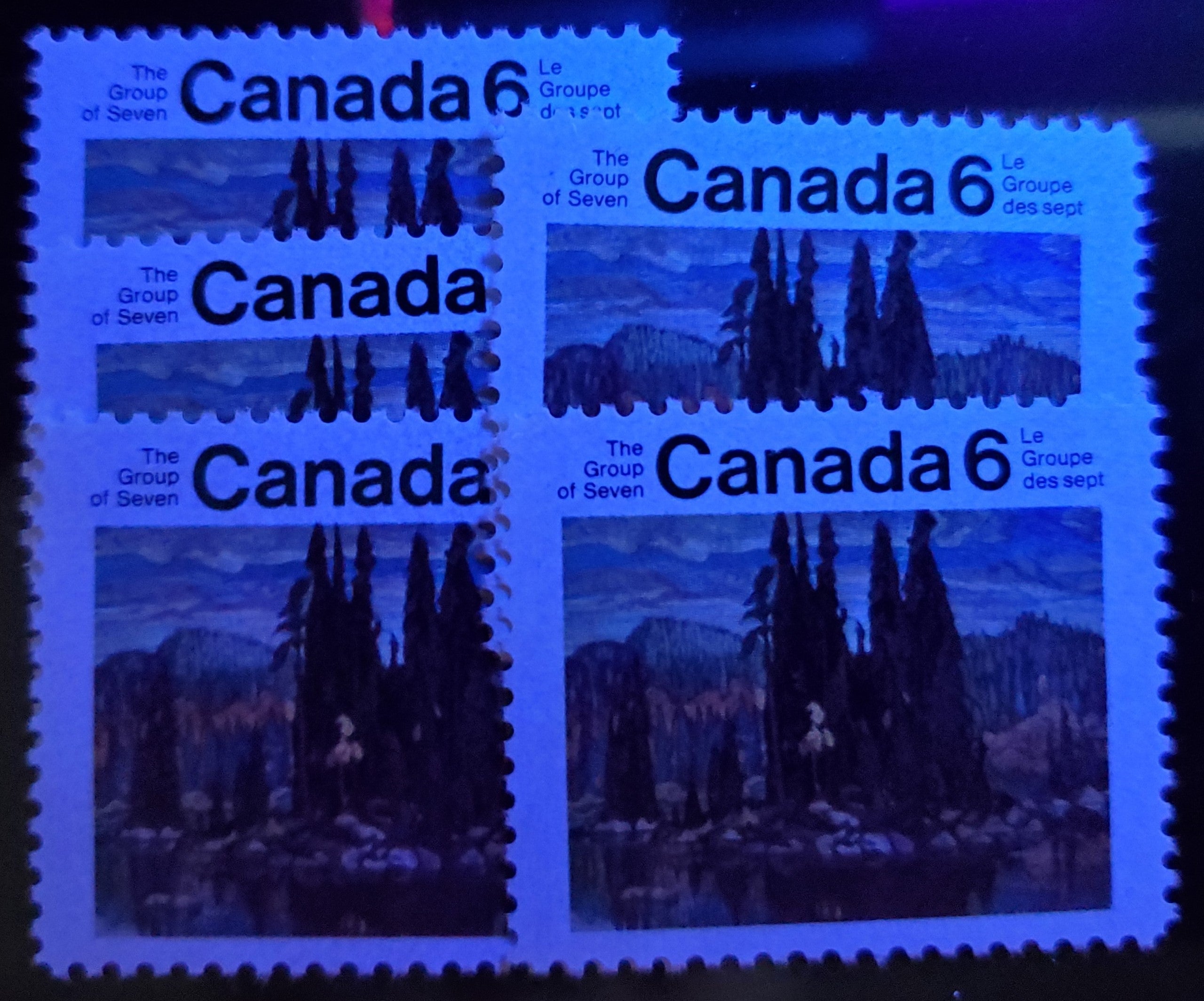 Canada #517-518 6c Red and Black & Multicolored Mowat and Parliament B ...
