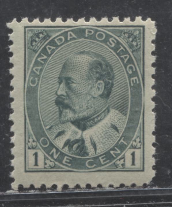 Lot 194 Canada #89 1c Green, 1903-1911 King Edward VII Issue, A Fine N ...